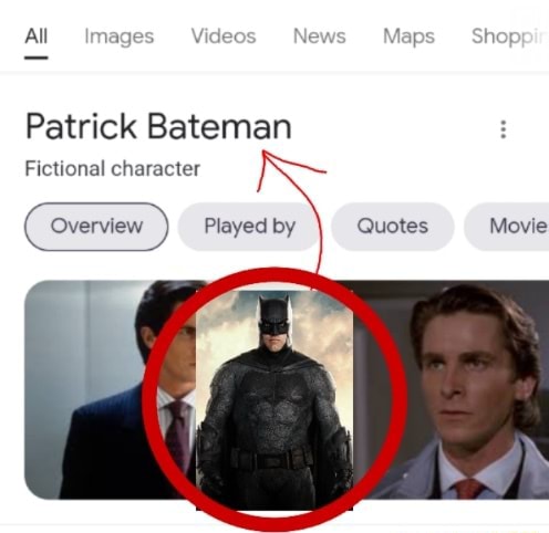 All Patrick Bateman Fictional character Overview Played by Quotes Movie ...