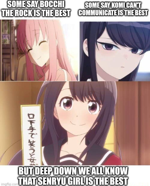 SOME SAY BOCCHI THE ROCK IS THE BEST COMMUNICATE IS THE BEST BUT DEEP ...