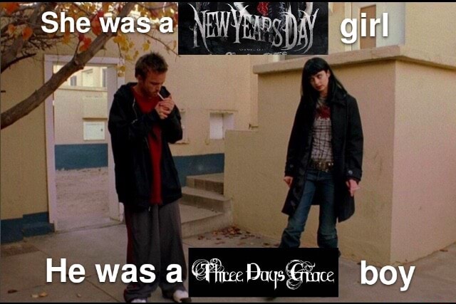 She was a girl I He was a Das boy - iFunny
