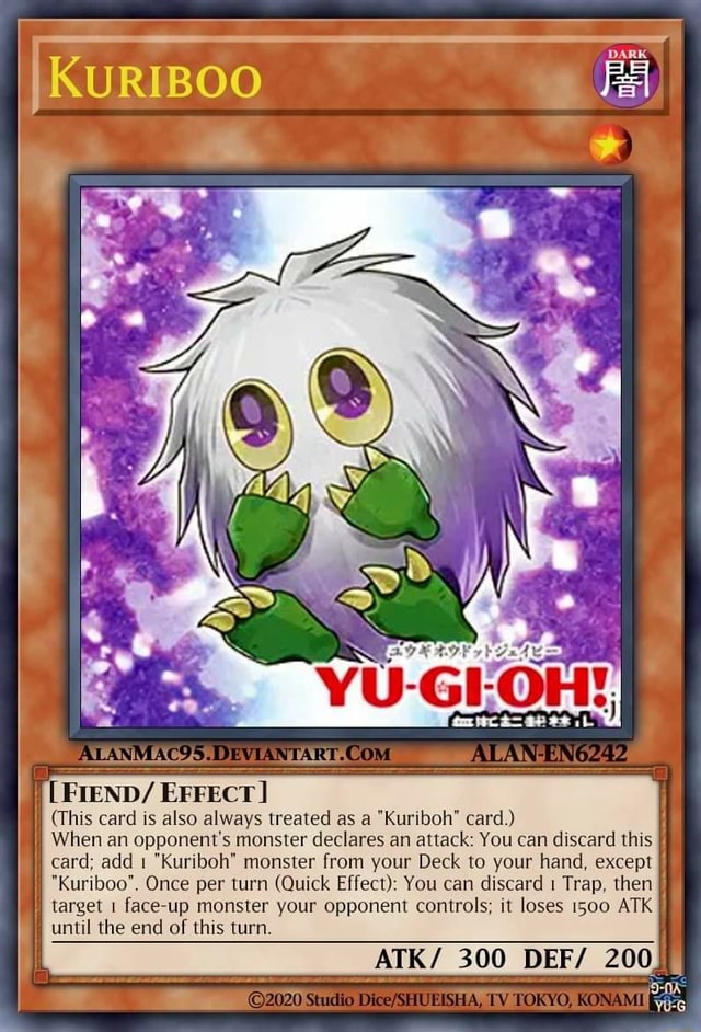 KURIBOO [TART. I FIEND/ EFFECT (This card is also always treated as a ...