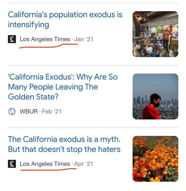 California's population exodus is intensifying I Los Angeles Times Jan ...