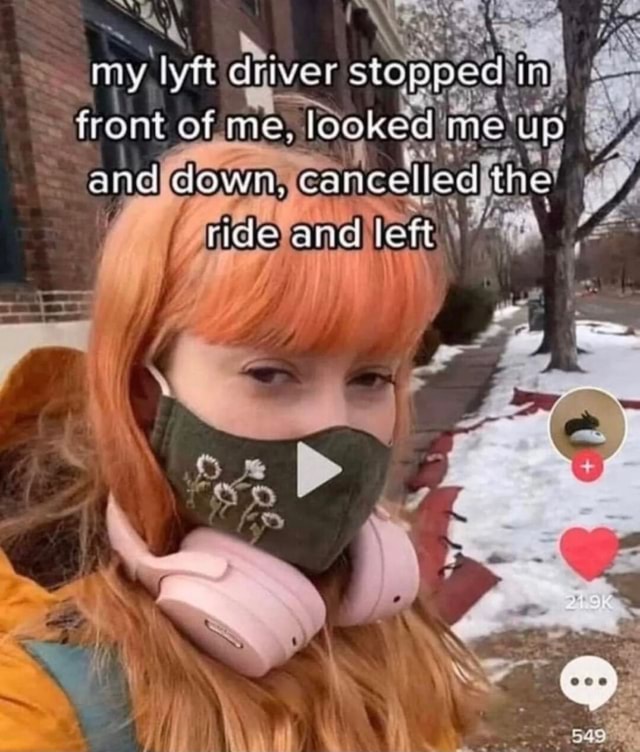 My lyit dilvei stopped front of me, looked me tp ana down. caneeled the ...