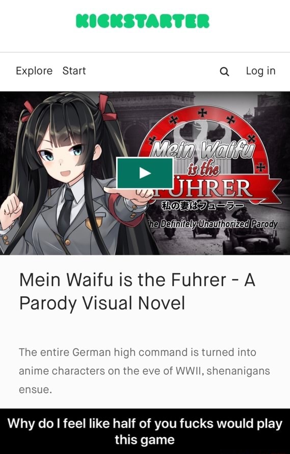 Mein Waifu is the Fuhrer - A Parody Visual Novel The ermre German hwgh ...