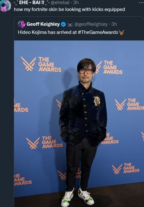 @ehebai - how my fortnite skin be looking with kicks equipped G Geoff ...