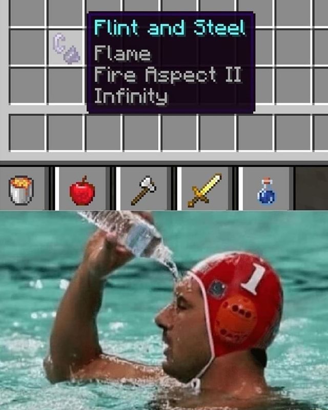 Fire Aspect II Infinity - iFunny
