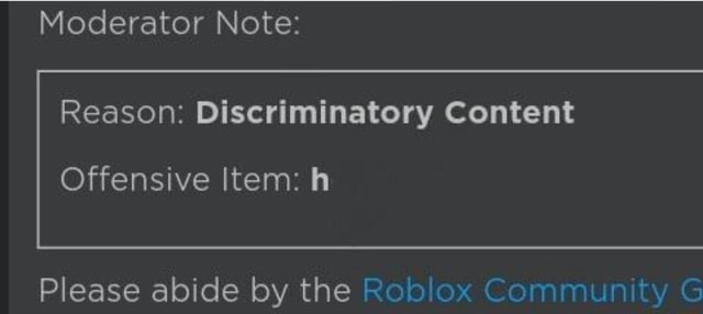 Moderator Note: Reason: Discriminatory Content Offensive Item: h Please ...
