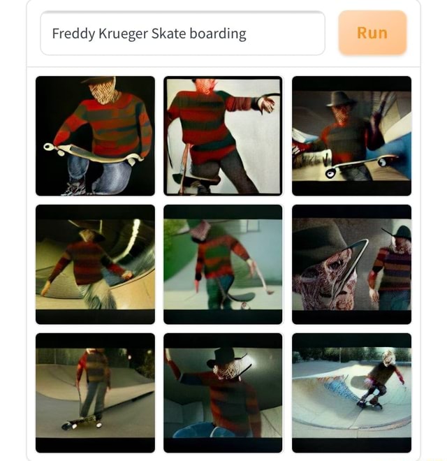 Freddy Krueger Skate boarding - iFunny
