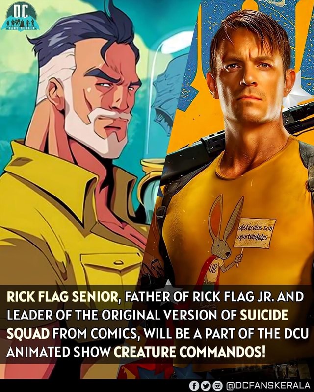 RICK FLAG SENIOR, FATHER OF RICK FLAG JR. AND LEADER OF THE ORIGINAL ...