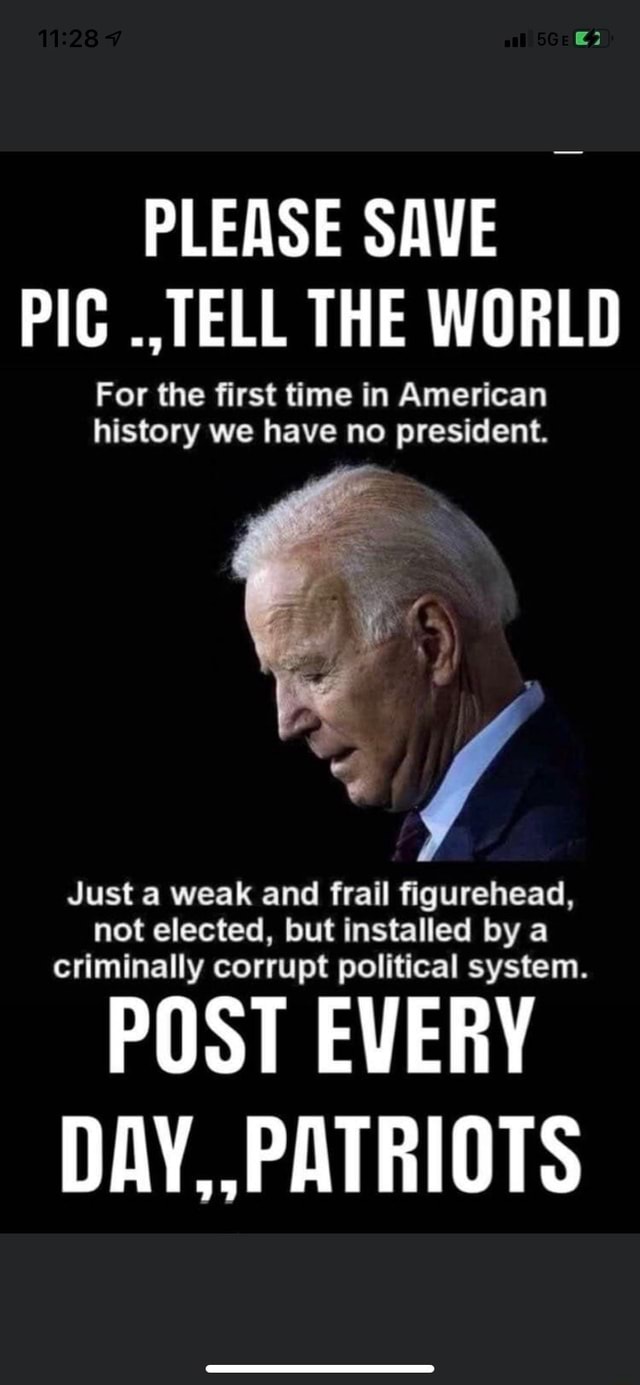 PLEASE SAVE PIC .,TELL THE WORLD For the first time in American history ...