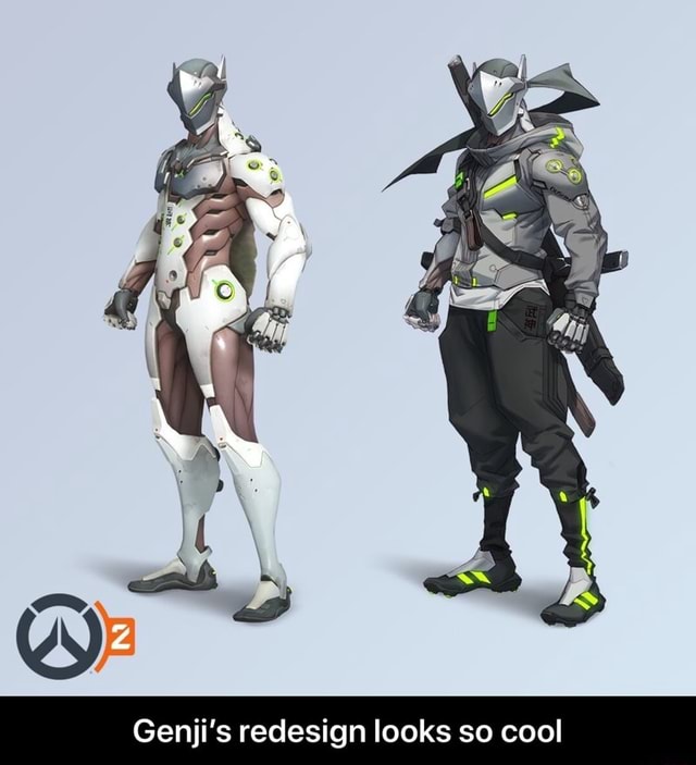 Genji's redesign looks so cool - Genji’s redesign looks so cool - iFunny