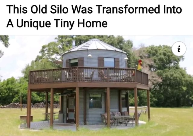 This Old Silo Was Transformed Into A Unique Tiny Home - America’s best ...