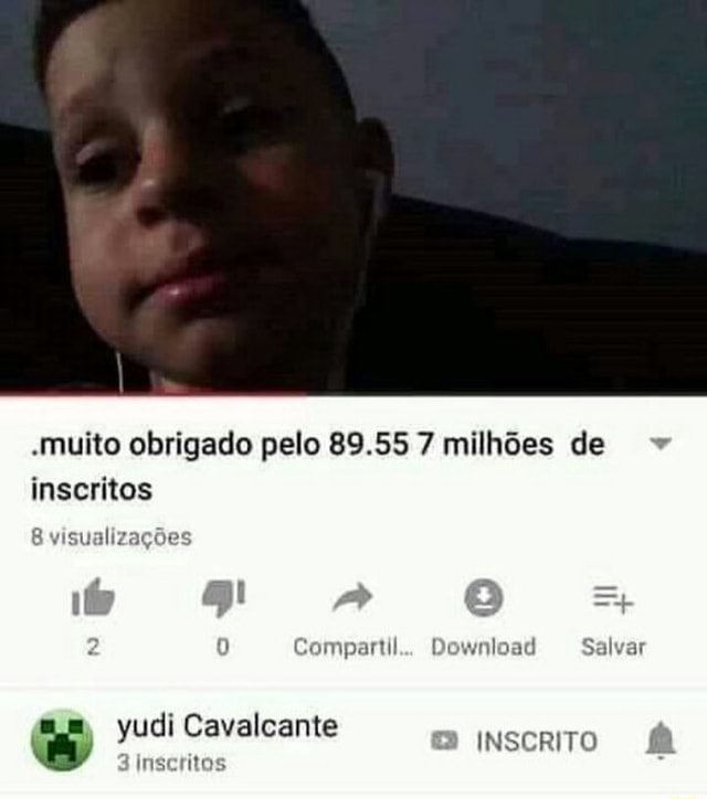 Muito obrigado pelo 89.55 7 milhões de inscritos Download Salvar ...