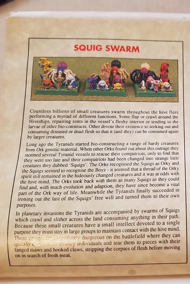 Countless billions of myriad small of creatures different swarm ...