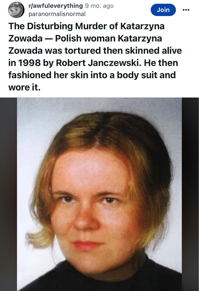 Tjawfuleverything 9 mo. ago paranormalisnormal The Disturbing Murder of ...