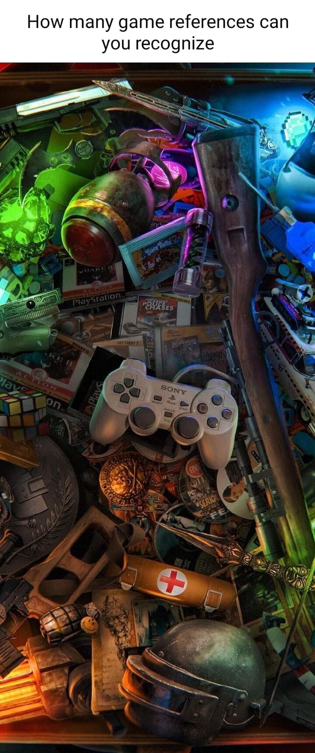 How many game references can you recognize - iFunny