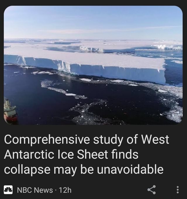 Comprehensive study of West Antarctic Ice Sheet finds collapse may be ...