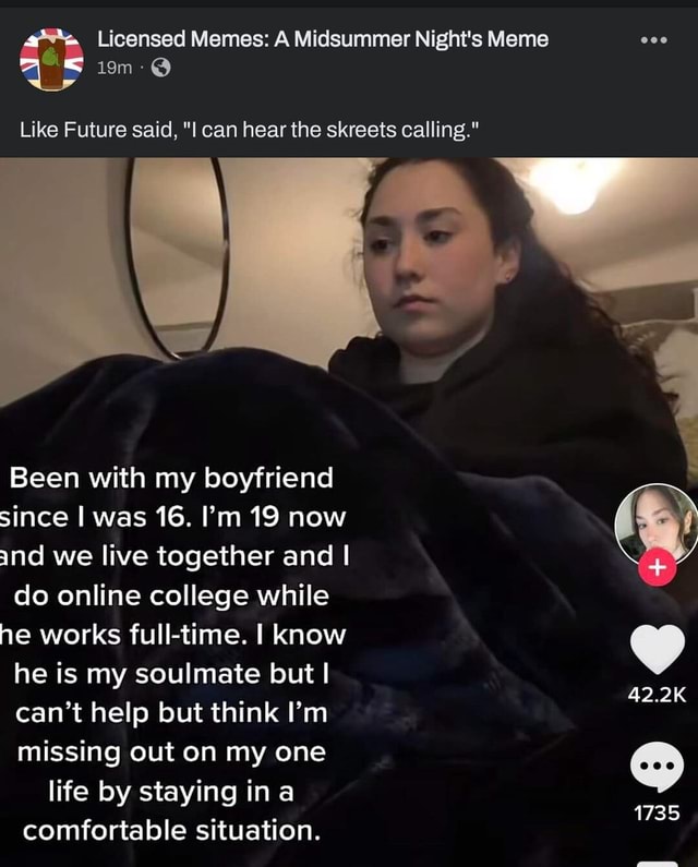 Licensed Memes: A Midsummer Night's Meme Like Future said, "I can hear ...