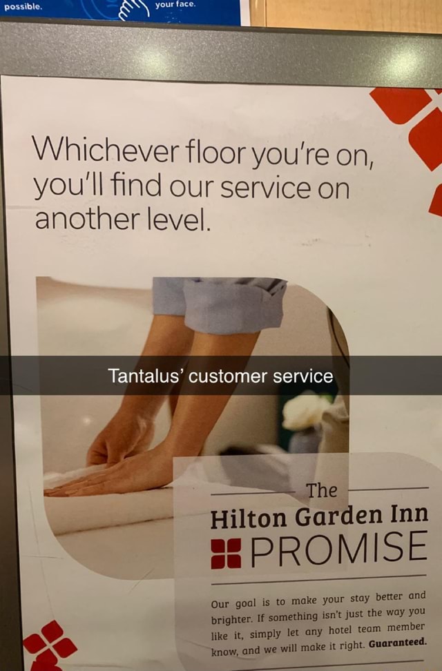 Possible. your face. Whichever floor you're on, you'll find our service ...
