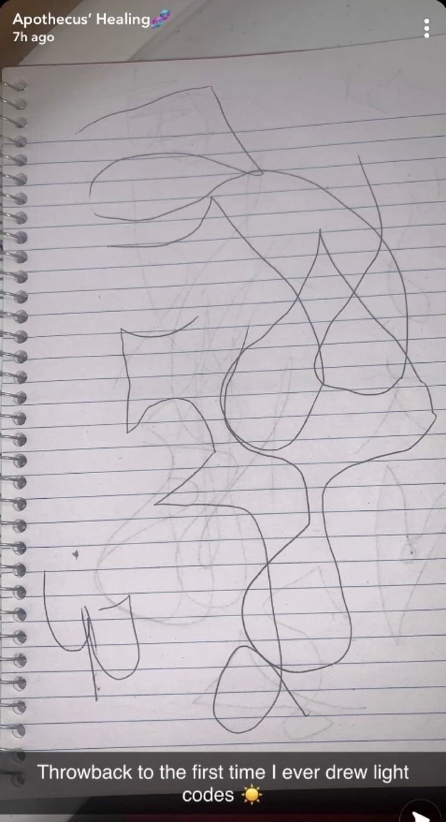 Apothecus' Healing ago Throwback to the first time I ever drew light ...
