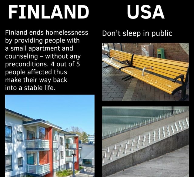 FINLAND Finland ends homelessness by providing people with a small ...