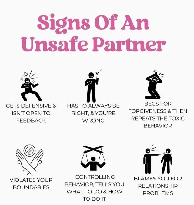 Signs Of An Unsafe Partner aly GETS DEFENSIVE & HAS TO ALWAYS BE BEGS ...