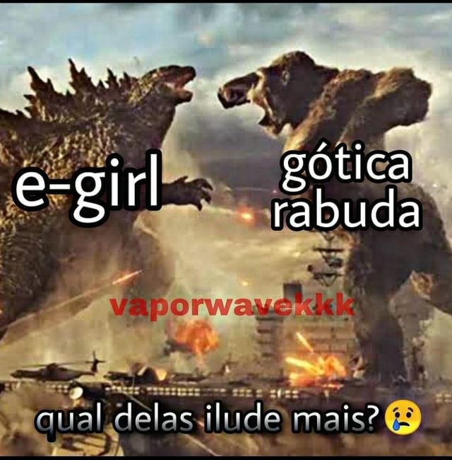 Gótica Rabuda E Girl