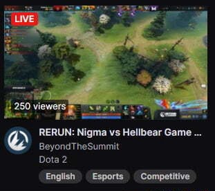 Bee * om RERUN: Nigma vs Hellbear Game BeyondTheSummit Dota 2 - iFunny