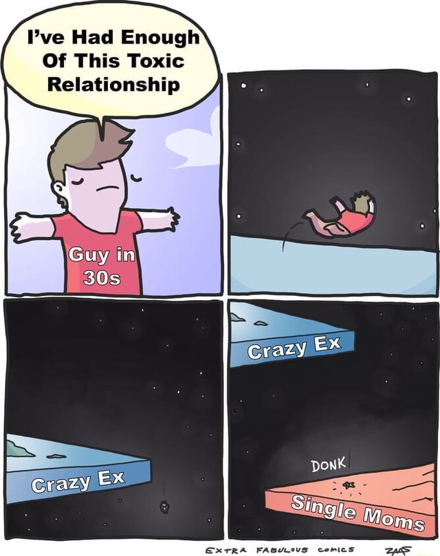 / Pve Had Enough Of This Toxic Relationship crazy Ex pow Singte Moms ...