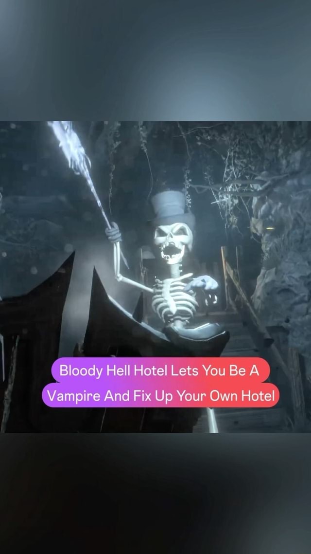 Play as a vampire who runs a hotel and feasts on guests 🧛‍♀️ - Bloody ...