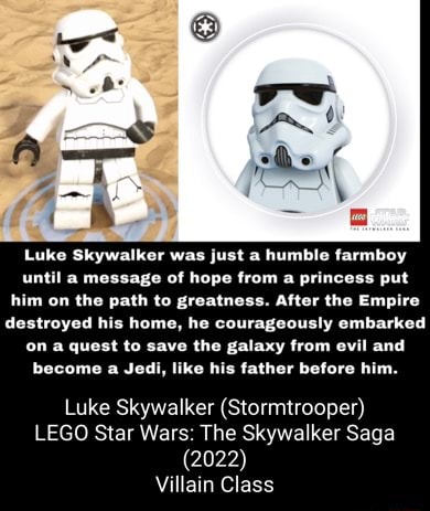 Luke Skywalker was just a humble farmboy until a message of hope from a ...