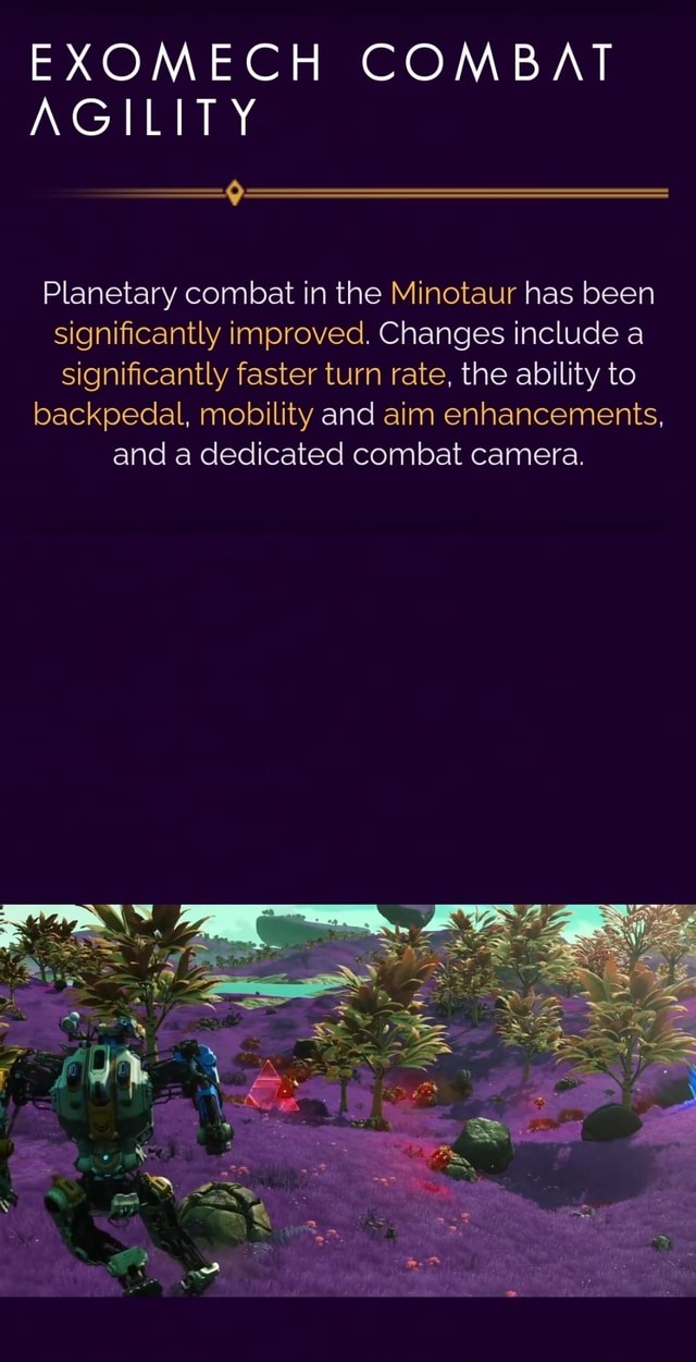 EXOMECH COMBAT AGILITY Planetary combat in the Minotaur has been ...