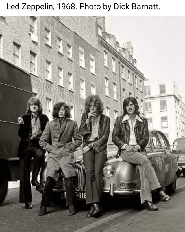 We Led Zeppelin, 1968. Photo by Dick Barnattt. - iFunny