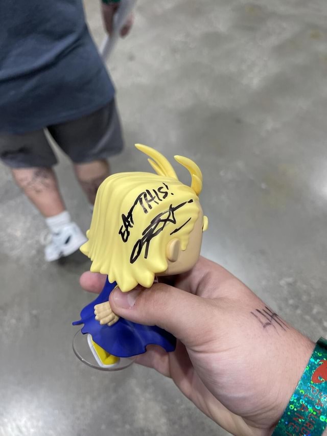 Chris Sabbat signed my Small Might! - iFunny