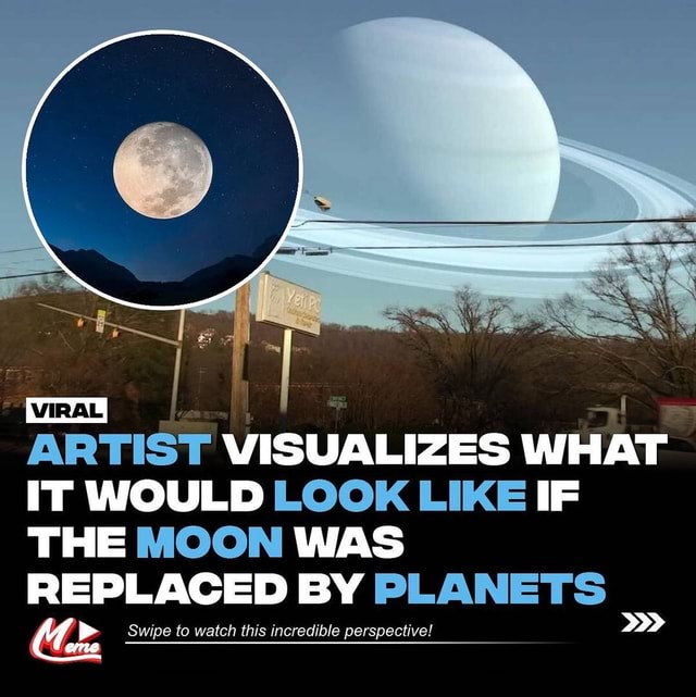 This artist visualizes the size comparisons of planets by replacing our ...