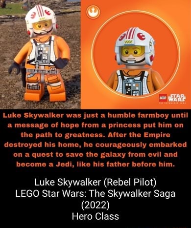 Luke Skywalker was just a humble farmboy until a message of hope from a ...