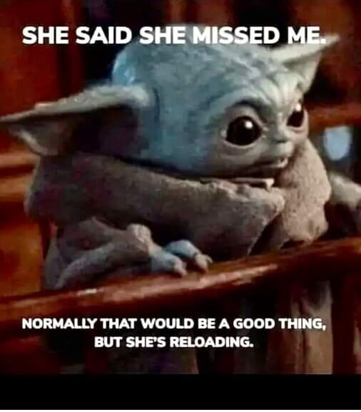 SHE SAID SHE MISSED ME. NORMALLY THAT WOULD BE A GOOD THING, BUT SHE'S ...