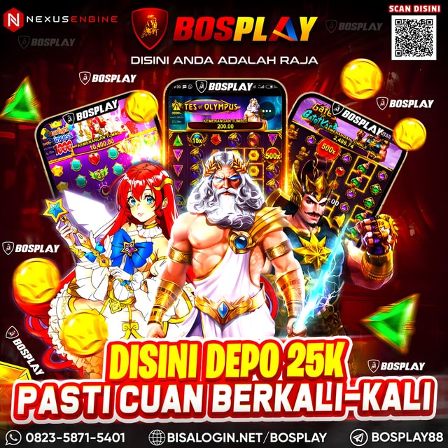 Daftar Bosplay RASAKAN DEPOSIT MINIMAL 25K WD JADI JUTAAN !! Kesempatan Hanya Datang 1x , JANGAN ...