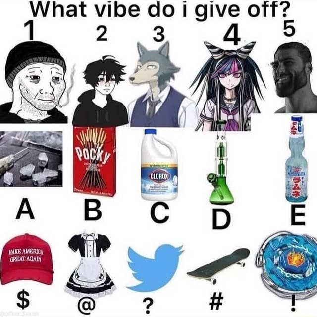 What vibe do I give off? VIRAL VA - iFunny