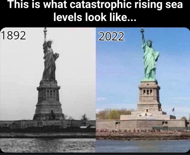 Is IS what catastrophic rising sea levels look like... 1892 - America’s ...