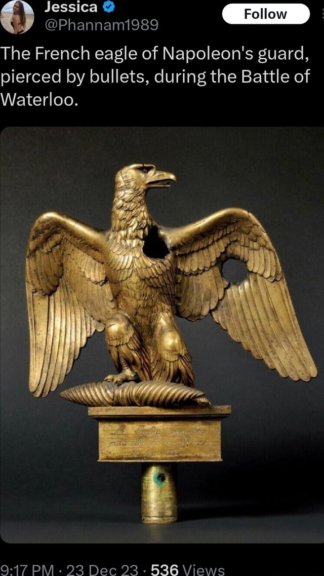 S\\ Jessica @ Follow Il @Phannam1989 The French eagle of Napoleon's ...