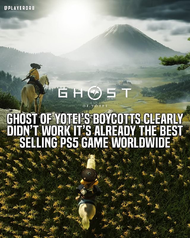 BPLAVERORB 6 GHOST GHOST OF YOTEI' BOYCOTTS CLEARLY DIDN'T WORK IT'S ...