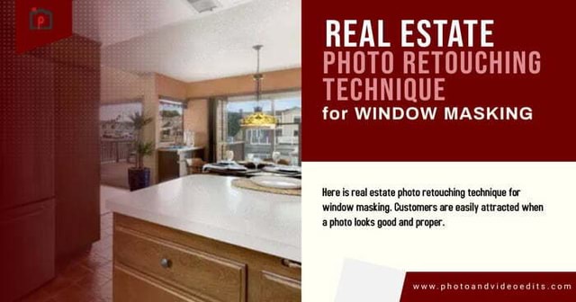 REAL ESTATE PHOTO RETOUCHING TECHNIQUE for WINDOW MASKING Here is ...