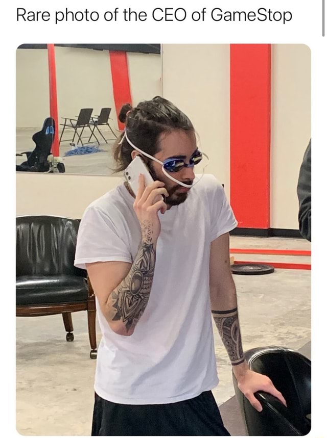 Rare photo of the CEO of GameStop - iFunny