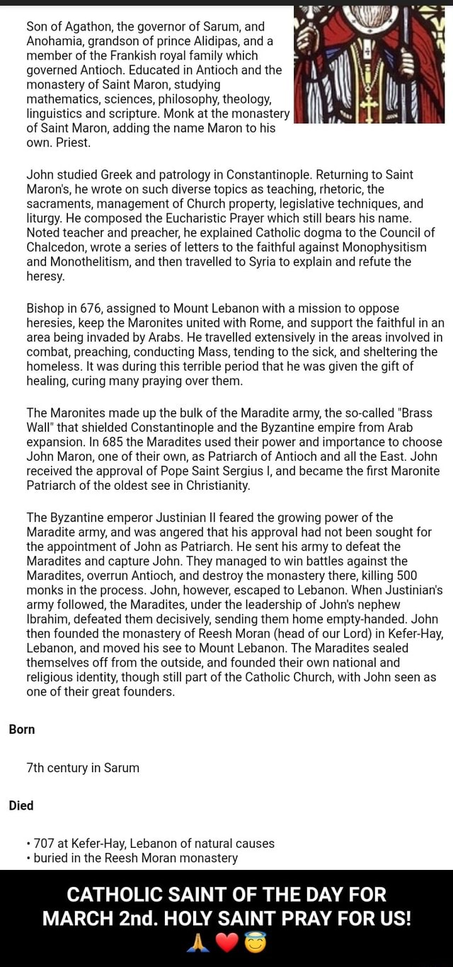 Son of Agathon, the governor of Sarum, and Anohamia, grandson of prince ...