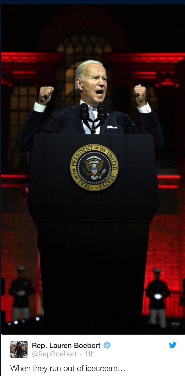 Rep. Lauren Boebert When they run out of icecream... - iFunny