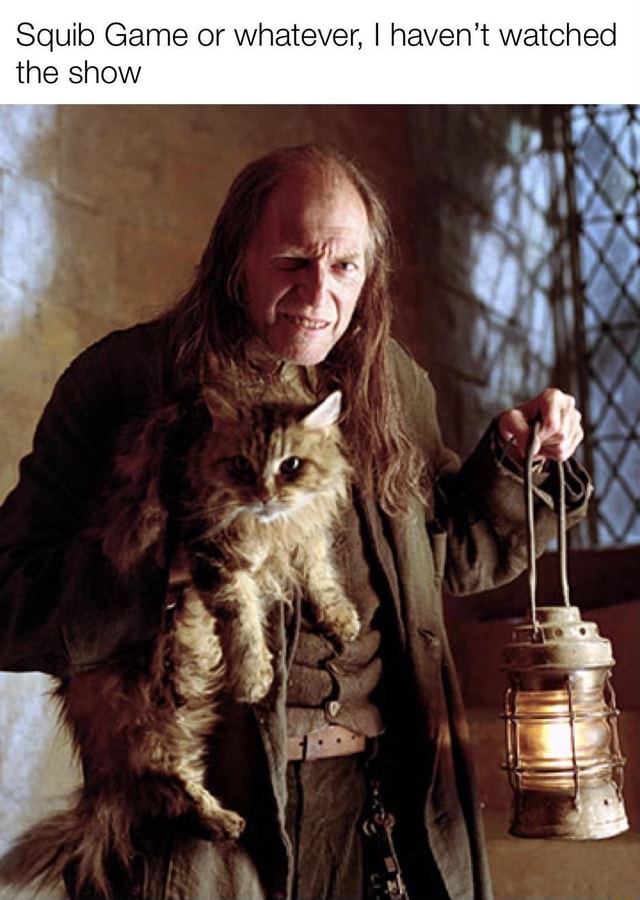 #squidgame #netflix #harry_potter #oc #memes - Squib Game or whatever ...
