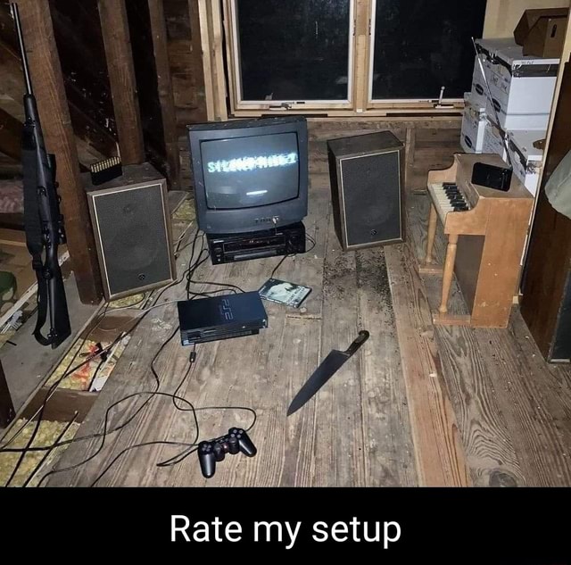 Rat my setup - iFunny