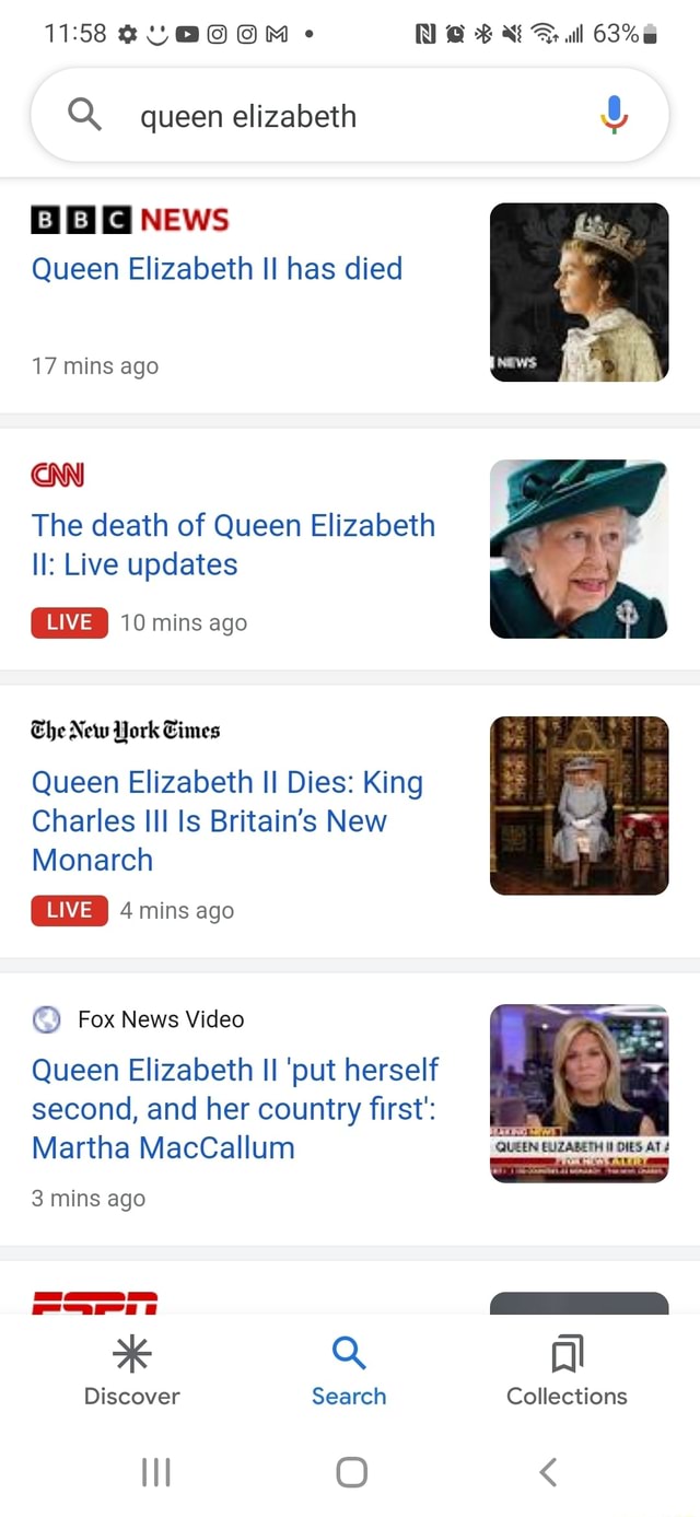 OM queen elizabeth NEWS Queen Elizabeth II has died 17 mins ago CNN The ...