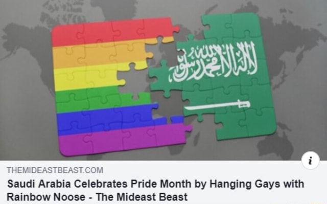 THEWDEASTBEAST COM Saudi Arabia Celebrates Pride Month by Hanging Gays ...