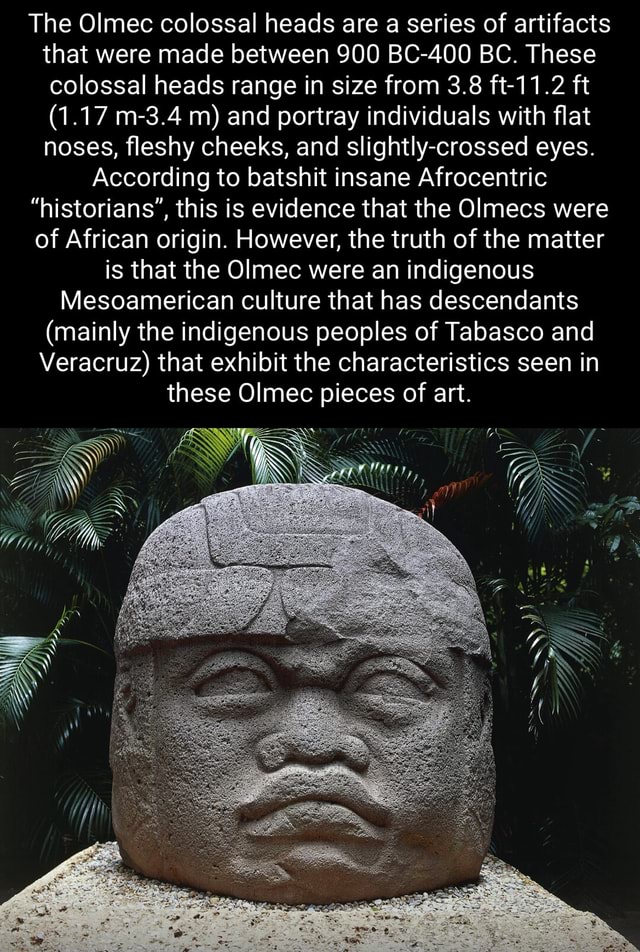 The Olmec colossal heads are a series of artifacts that were made ...